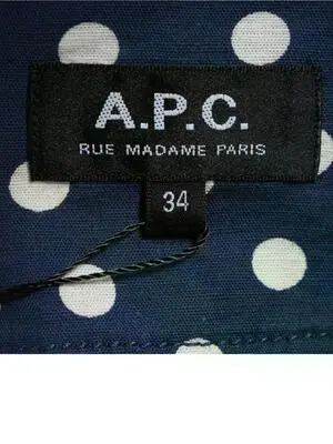 A.p.c. Polka-dot Midi Skirt