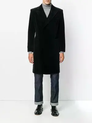 JEAN PAUL GAULTIER Velvet Midi Coat