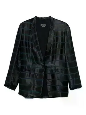 Giorgio Armani 2000s Striped Blazer
