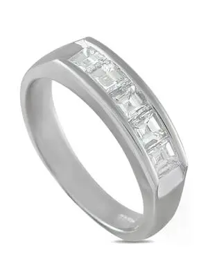 LB EXCLUSIVE Platinum Diamond Ring - Silver