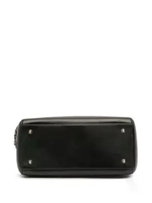Dior 2014 Medium Beaded Floral Embellished Lambskin Lady Satchel