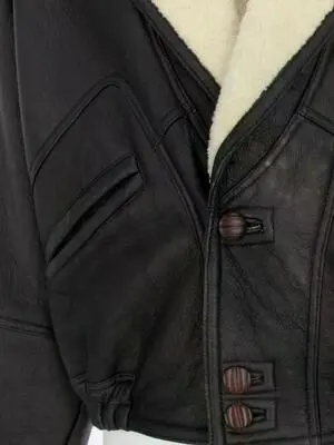A.N.G.E.L.O. VINTAGE CULT 1980s Leather Shearling Coat