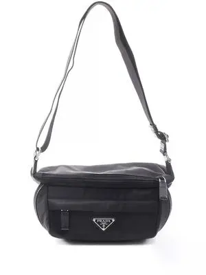 Prada Re-nylon Crossbody Bag - Black