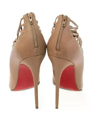 CHRISTIAN LOUBOUTIN 2024 Gortik 115mm Strappy Caged Pumps