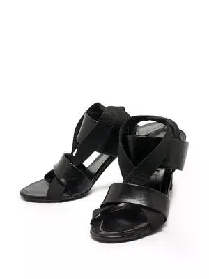 Balenciaga Cross-strap Heeled Sandals