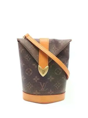 LOUIS VUITTON Monogram Envelope Shoulder Bag - Brown