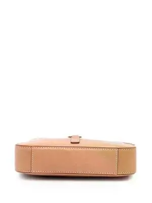 Saint Laurent 2022 Mini Smooth Calfskin Le 5 A 7 Hobo Shoulder Bag - Brown