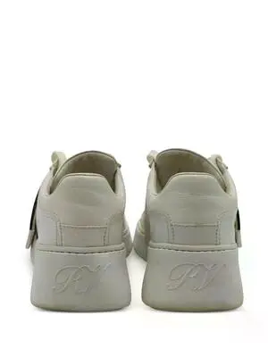 ROGER VIVIER Viv Skate Metal-buckle Sneakers - Neutrals