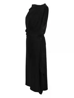 Vionnet Draped Asymmetrical Dress