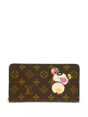 LOUIS VUITTON X Takashi Murakami 2004 Panda Wallet - Brown