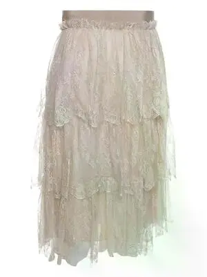 Valentino Garavani Lace Midi Skirt