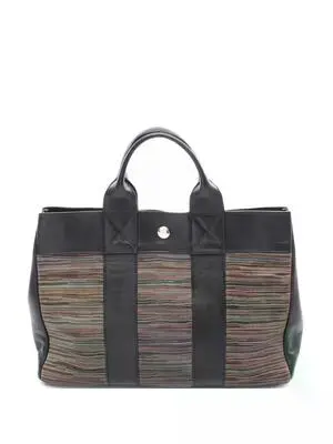 Hermès Pre-owned 2001 Fool Toe Pm Striped Tote Bag
