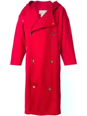 JC DE CASTELBAJAC Hooded Oversized Coat