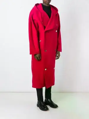 JC DE CASTELBAJAC Hooded Oversized Coat
