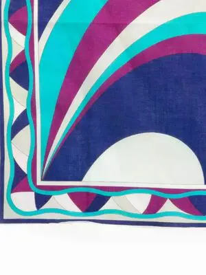 Emilio Pucci 2000s Small Cotton Scarf