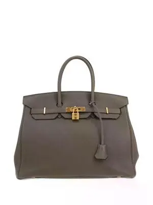 Hermès 2019 Birkin 35 Handbag - Grey