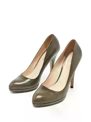 Prada 125mm Leather Pumps