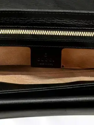 Gucci Small Leather Marina Chain Shoulder Bag