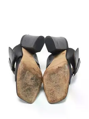 SERGIO ROSSI Vintage 110mm Buckled Sandals