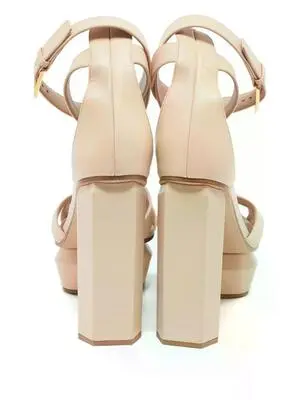 Balmain 110mm Ava Ankle-strap Sandals