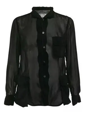 Comme Des Garçons 2024 Crepe Shirt