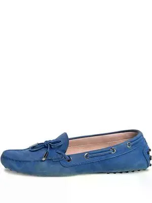 Tod's Tie Fastening Flats For Women