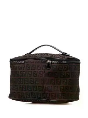 Fendi Zucca Canvas Vanity Bag