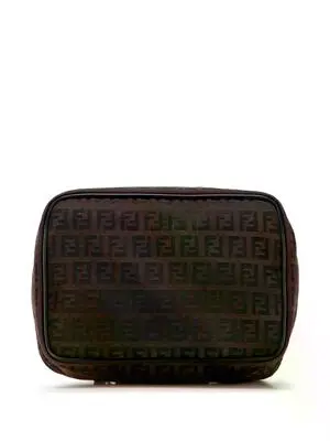 Fendi Zucca Canvas Vanity Bag