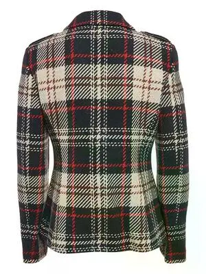 ARMANI Plaid Tweed Jacket