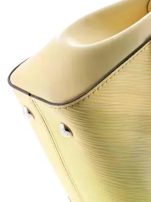 LOUIS VUITTON Cluny Top Handle Bag Epi Leather Mini Satchel