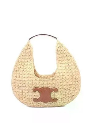 Celine Panier Raffia Handbag