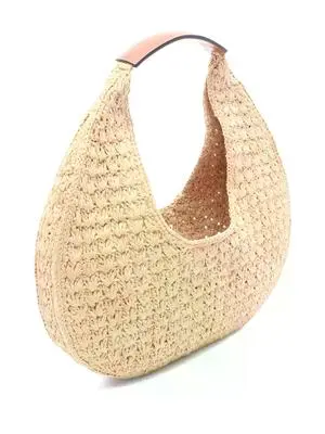 Celine Panier Raffia Handbag