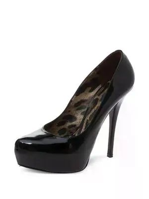 Dolce & Gabbana 110mm Leather Platform Pumps