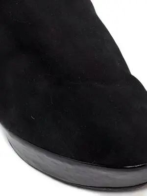 Casadei 110mm Leather Ankle Boots