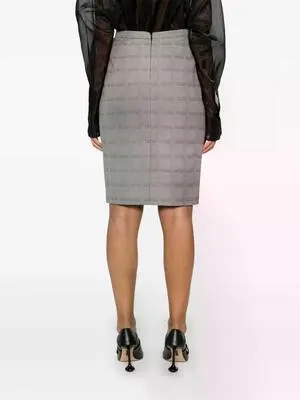 Dior 2010s Mix-print Skirt