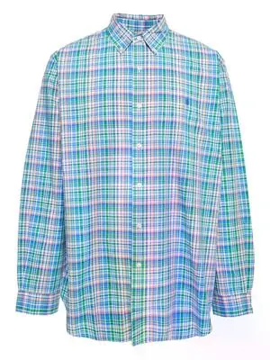 Polo Ralph Lauren Checked Cotton Shirt - Blue