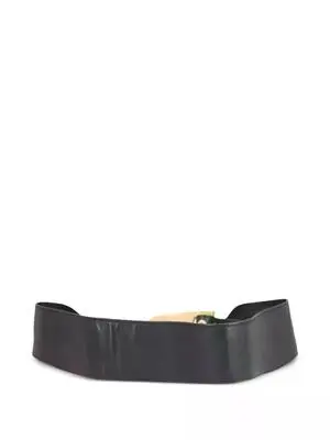MILA SCHON Horn Leather Belt