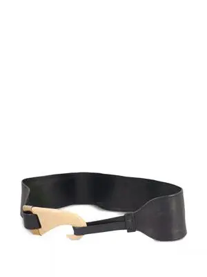 MILA SCHON Horn Leather Belt