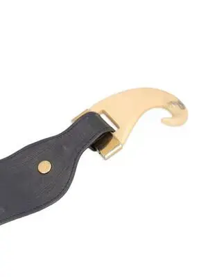 MILA SCHON Horn Leather Belt