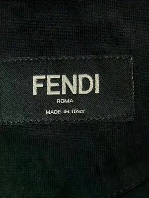 Fendi Embroidered Patchwork T-shirt