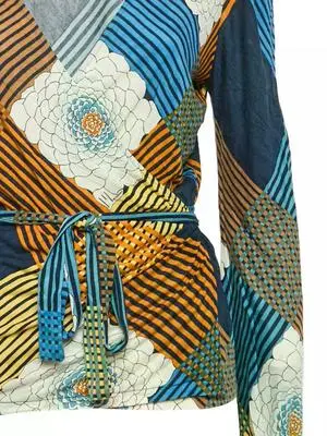 Missoni Patterned Wrap Top