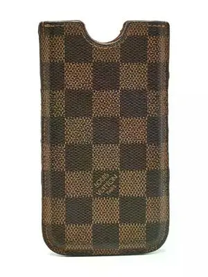 LOUIS VUITTON Damier Ebène Phone Case