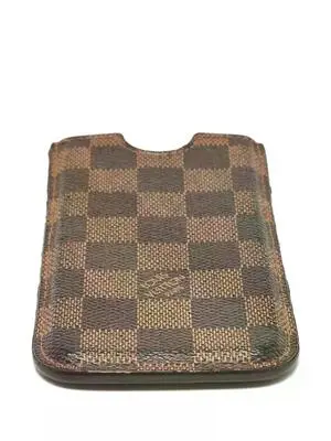 LOUIS VUITTON Damier Ebène Phone Case