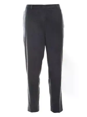 Escada Tellis Tapered Cropped Trousers - Grey
