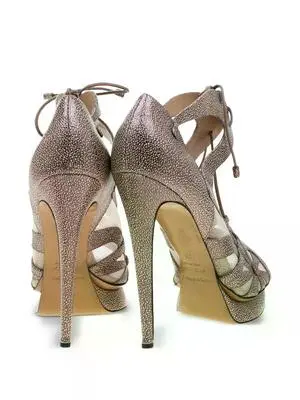NICHOLAS KIRKWOOD 135mm Leather Heeled Sandals