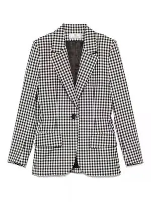 Givenchy 1990s Check-pattern Blazer