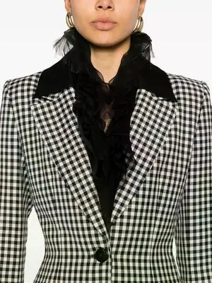 Givenchy 1990s Check-pattern Blazer