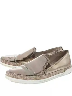 TOD'S Patent Leather Slip-on Sneakers