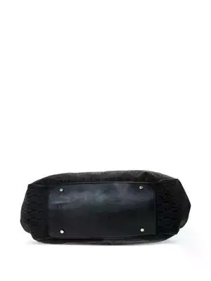 AIGNER Leather-belt Tote Bag