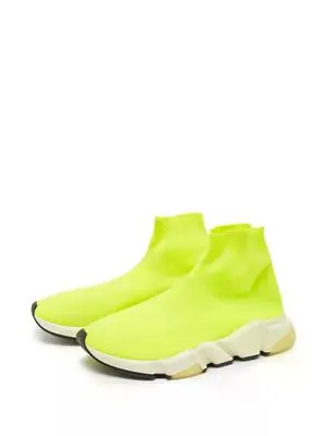 Balenciaga Speed Sock Knit Sneakers - Yellow